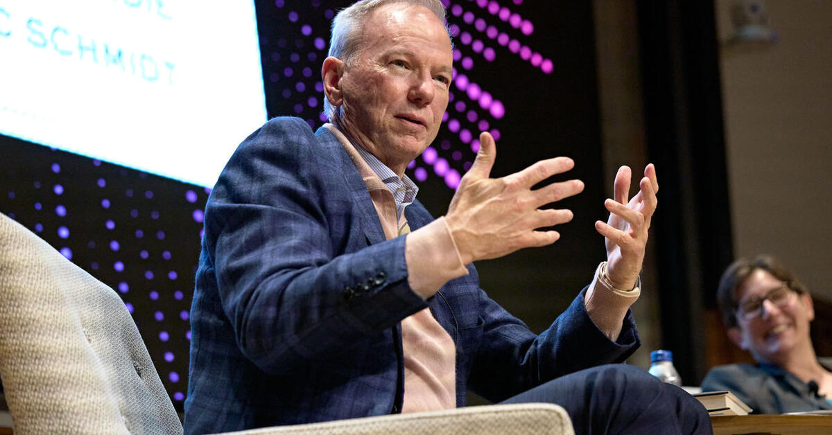 Eric Schmidt ’76, Former Google CEO, Talks About the Future of AI | Princeton Alumni Weekly